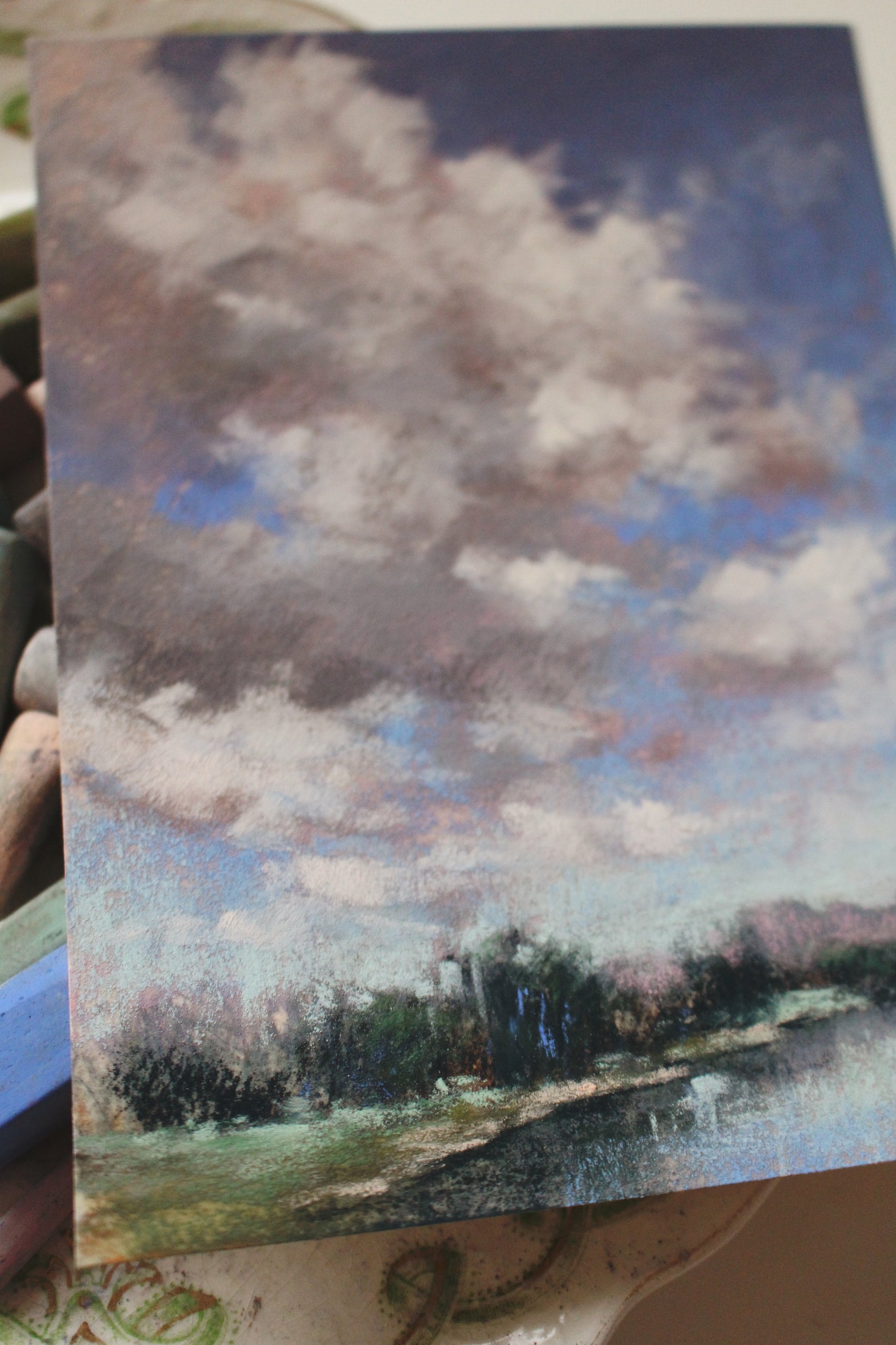 Day 30 - Framed Original Pastel Painting – Valerie McKeehan